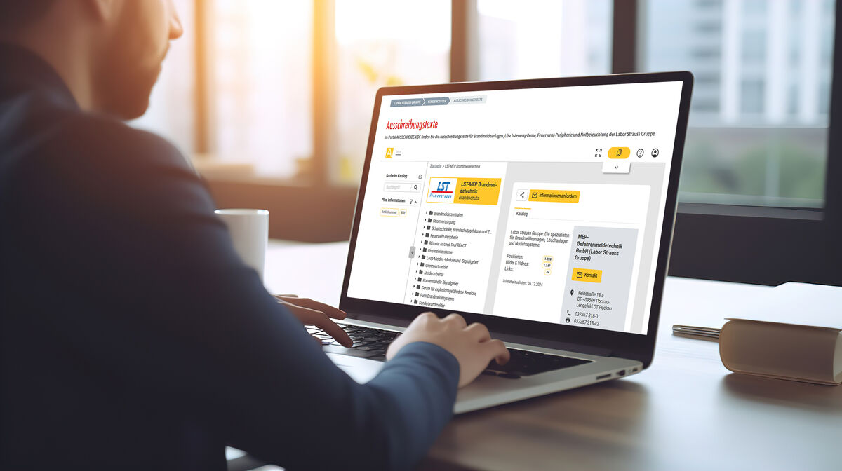 Ausschreibungstexte und BIM-Daten verfügbar